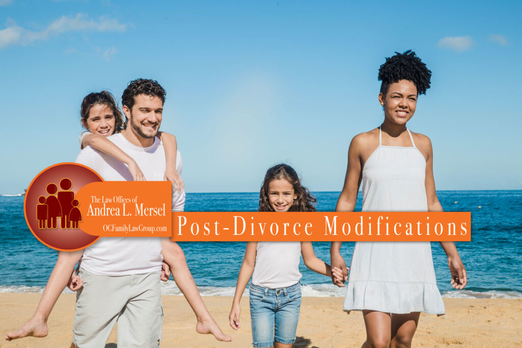 Post-Divorce Modifications | ocfamilylawgroup